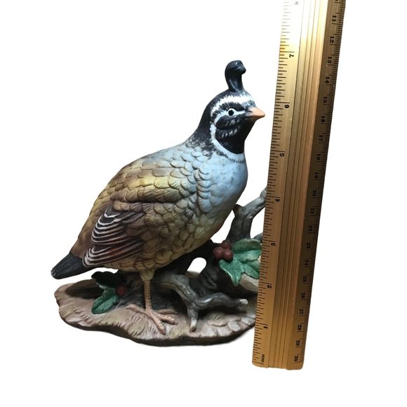 Homco Masterpiece Fine Porcelain | Art | Quail Bird Fine Porcelain Hand ...
